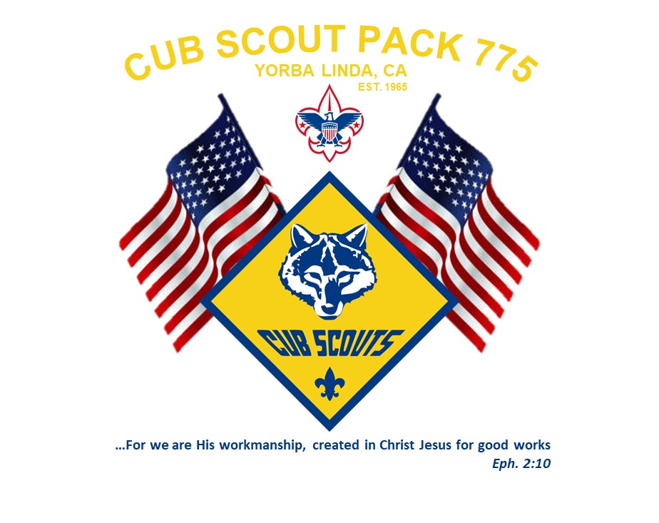 Yorba Linda Cub Scouts Pack 775 – For we are God’s handiwork, created ...